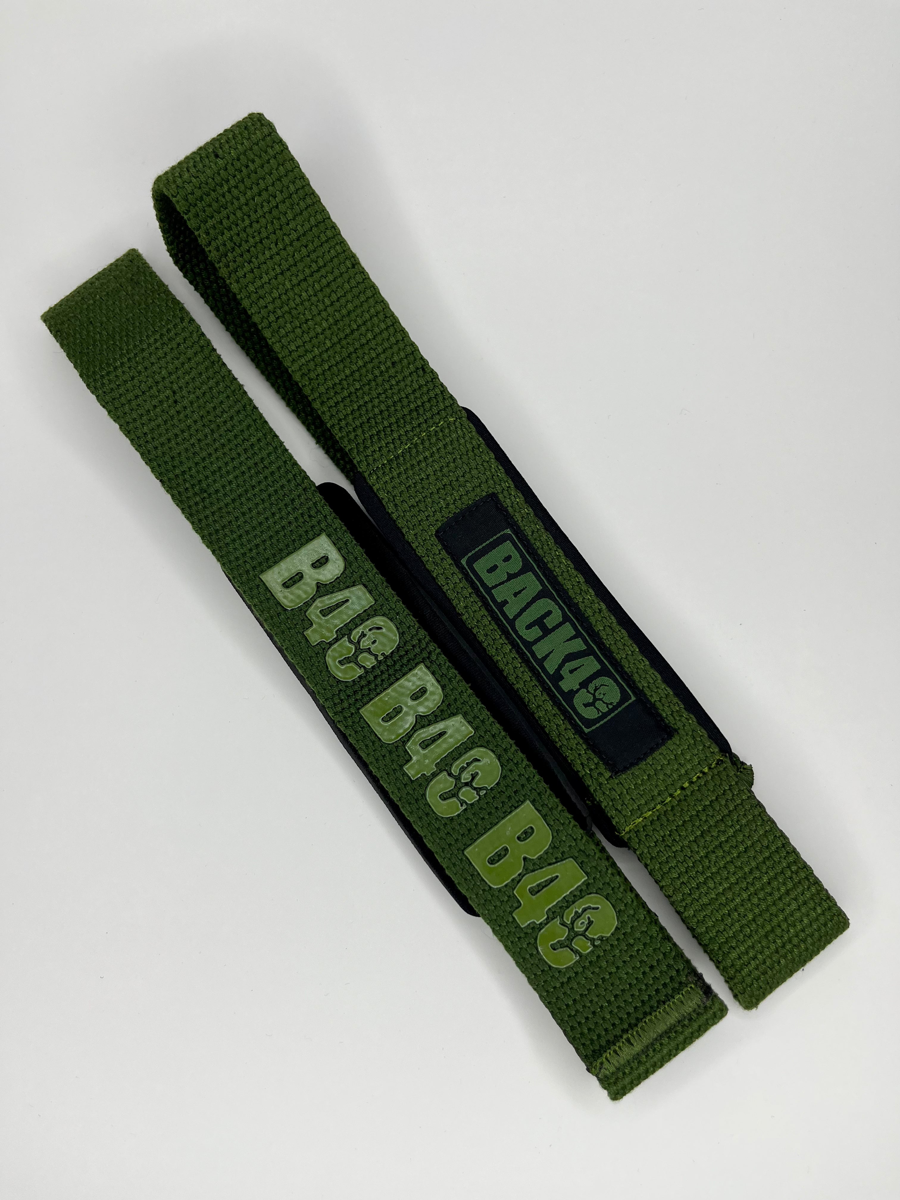 Wrist Straps (Long Logo) – Back 40 Fitness